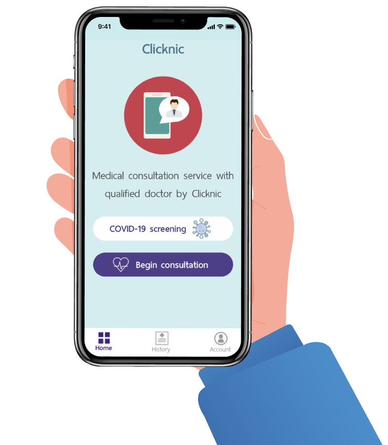 Clicknic | ปวดหัว ปวดท้อง เป็นไข้ เปิดใช้ คลิกนิก